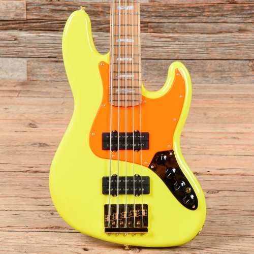 Fender Jazz Bass Yellow Neon Yellow > Guitars Bass | Chicago Music Exchange