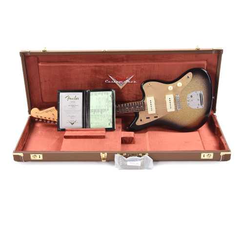 Fender Jazzmaster Grey Super Aged Silverburst Sparkle > Guitars ...