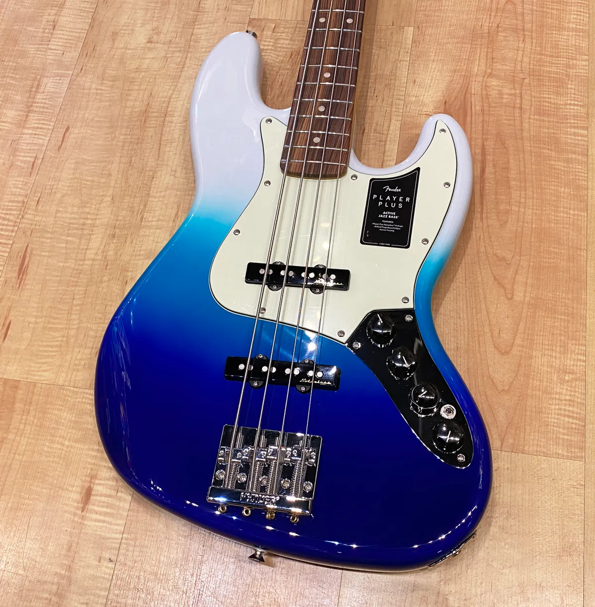 Fender Player Plus Jazz Bass Belair Blue > Guitars Bass | Andy Babiuk's ...