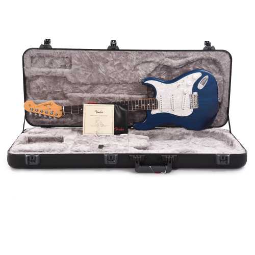 Fender Stratocaster Blue Sapphire Blue Transparent > Guitars Electric ...