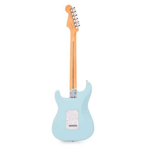 Fender Stratocaster Blue Satin Daphne Blue > Guitars Electric Solid ...