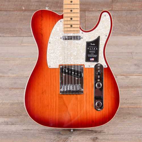Fender Telecaster Sunburst Plasma Red Burst > Guitars Electric Solid ...