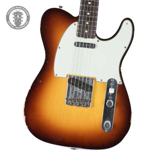 2015 Fender CS 60s Relic Custom Telecaster Sunburst > Guitars Electric ...