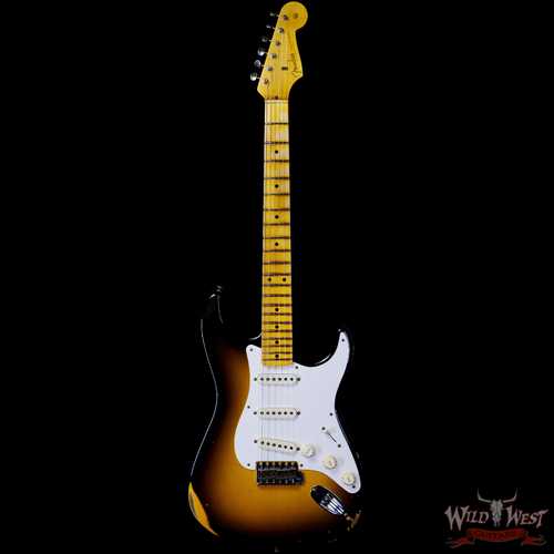 2022 Fender Custom Shop '57 1957 Stratocaster Relic Wide-Fade 2-Color ...
