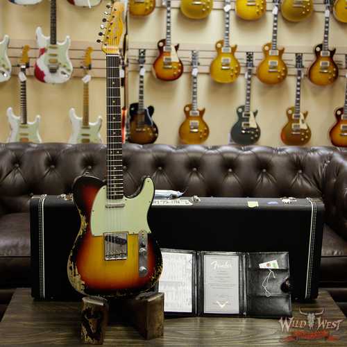 2019 Fender Custom Shop 1963 Telecaster Heavy Relic AAA Rosewood ...