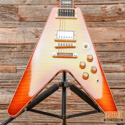Gibson Custom Flying V Standard Custom Flying V Standard Red Washed ...