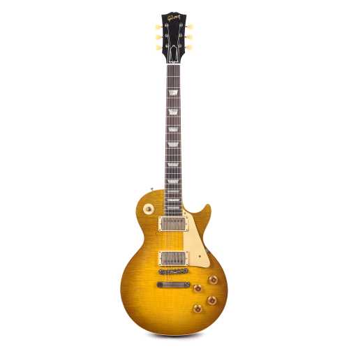 Gibson Les Paul Sunburst Green Lemon Fade > Guitars Electric Solid Body ...