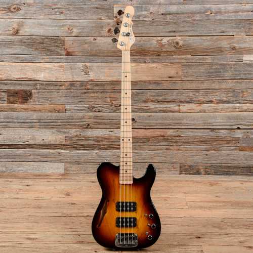 G&L ASAT Bass Semi-Hollow ASAT Bass Semi-Hollow Sunburst 3-Color ...