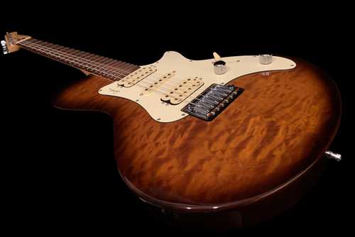 Godin SDXT Light Burst Quilt > Guitars Electric Semi-Hollow Body ...