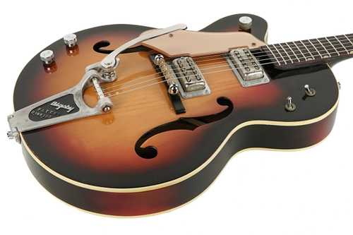 1967 Gretsch Double Anniversary 6117 Left Handed Sunburst > Guitars ...