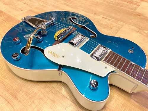 Gretsch G5410T Limited Edition Electromatic Tri-Five Two-Tone Ocean ...