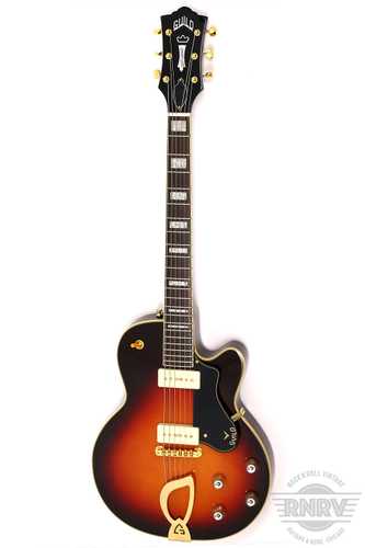 Guild M75 Aristocrat Antique Sunburst > Guitars Electric Semi-Hollow ...