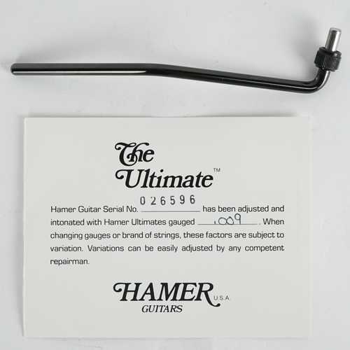 1990 Hamer CA Custom Iridescent Hologram Eyeball Ed Holub Irridescent ...