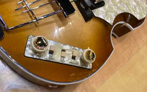 Hofner Custom Shop Fab Gear LTD 500/1Beatle Bass Fab Gear Burst ...
