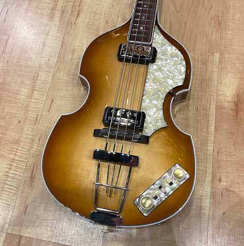 Hofner Fab Gear Limited Edition 500/1 Stage Model Bass Fab Gear Burst ...