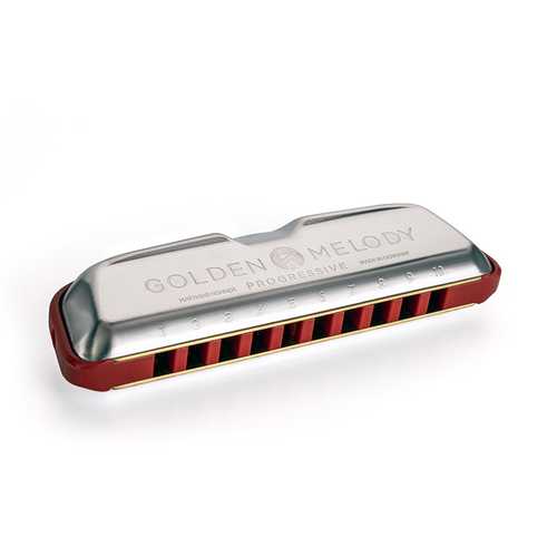 Hohner Golden Melody Progressive Harmonica - Key of E > Accessories ...