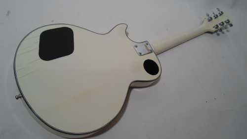1970 Hondo II HDLP-2W Les Paul Custom White > Guitars Electric Solid ...