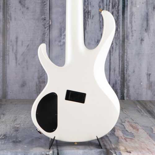 Ibanez BTB605MLM Bass Workshop Multi-Scale 5-String Bass, Pearl White ...
