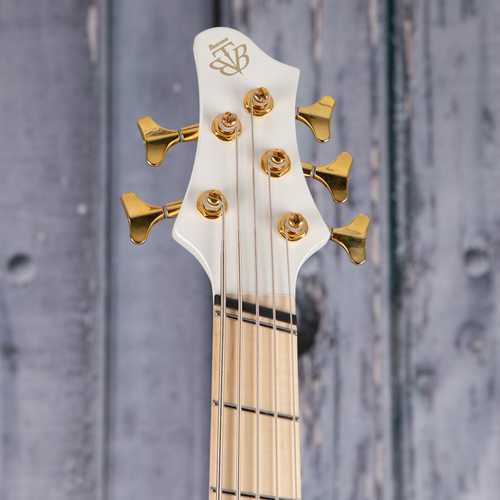 Ibanez BTB605MLM Bass Workshop Multi-Scale 5-String Bass, Pearl White ...