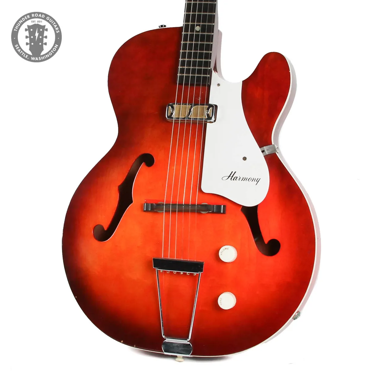 1964 Harmony Rocket H53 Red Burst > Guitars Electric Solid Body ...