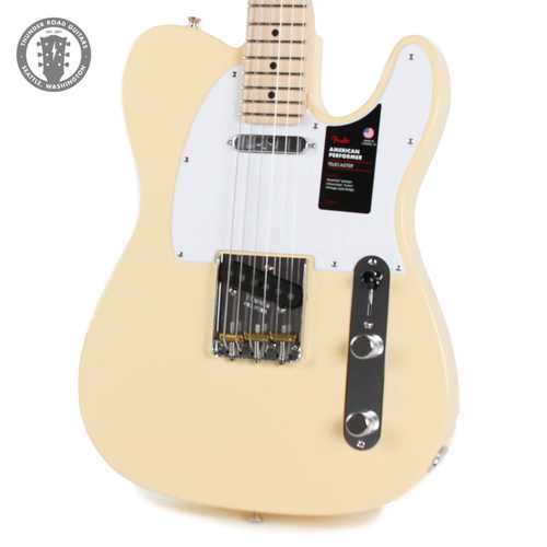 Fender American Performer Telecaster Vintage White > Guitars Electric ...
