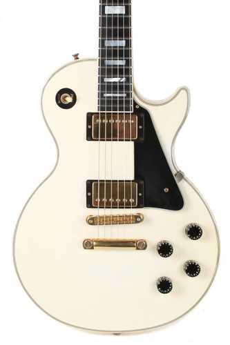 1992 Gibson Les Paul Custom Alpine White > Guitars Electric Solid Body ...