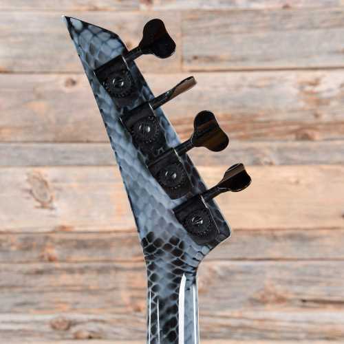 Jackson Concert Custom Bass Concert Custom Bass Grey Snakeskin ...