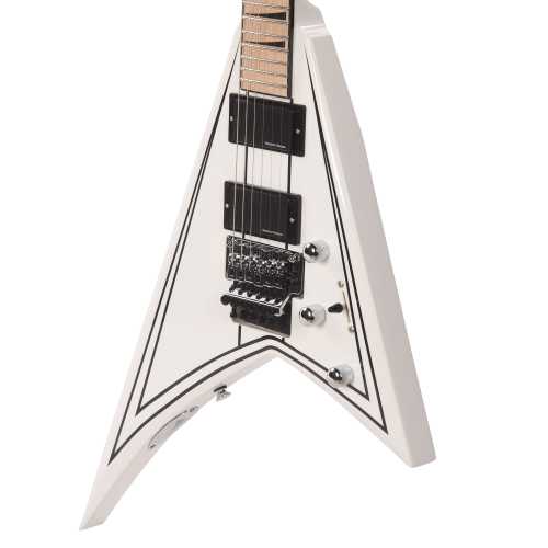 Jackson Rhoads White Snow White with Black Pinstripes > Guitars ...