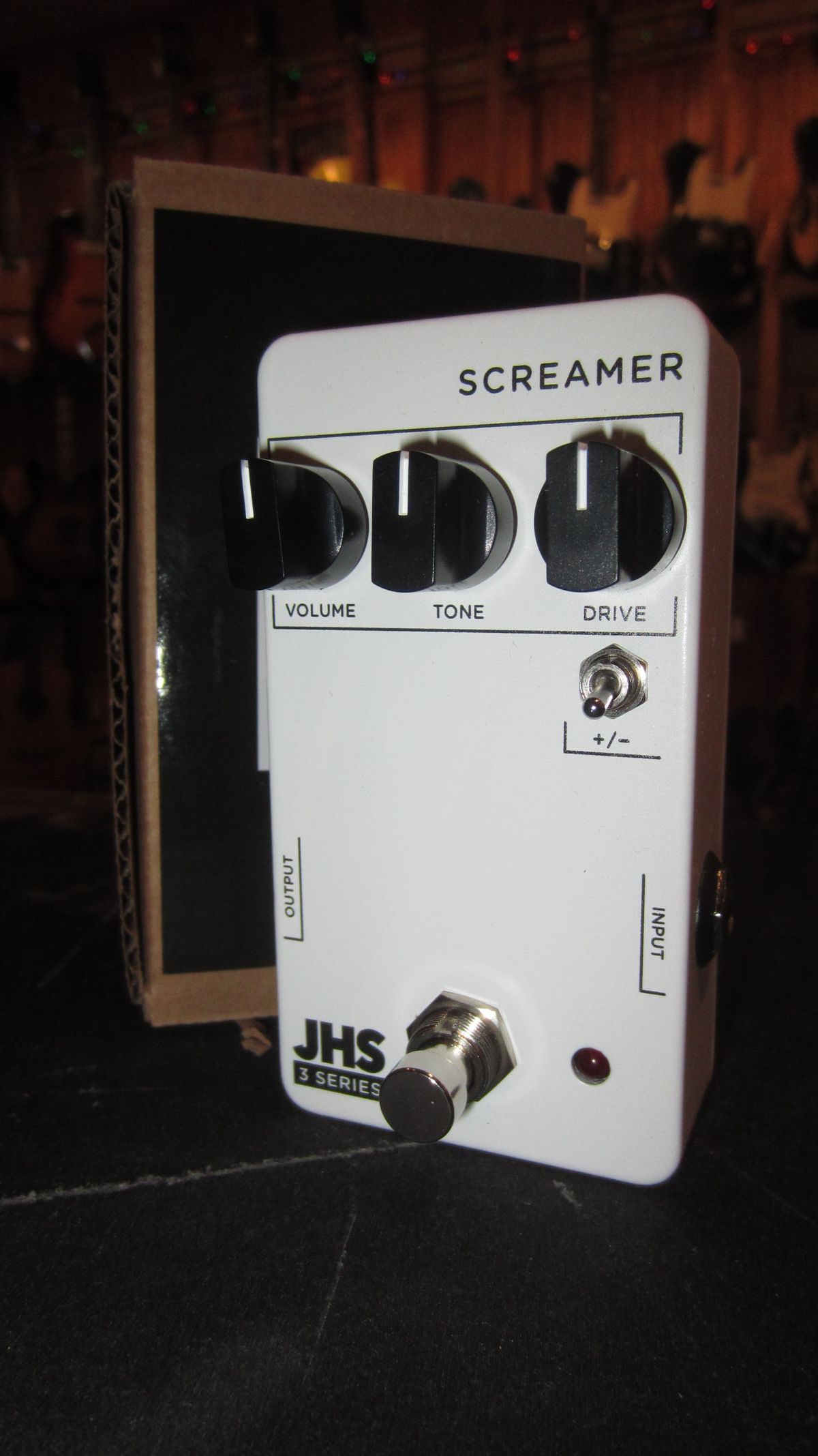 JHS 3 Series Screamer White > Effects | Rivington Guitars
