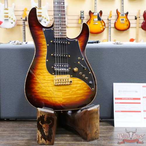 2022 James Tyler USA Studio Elite HSS Midboost Preamp Quilted Maple Top ...
