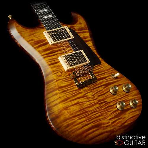 Knaggs Honga Tobacco Burst Quilt > Guitars Electric Solid Body ...