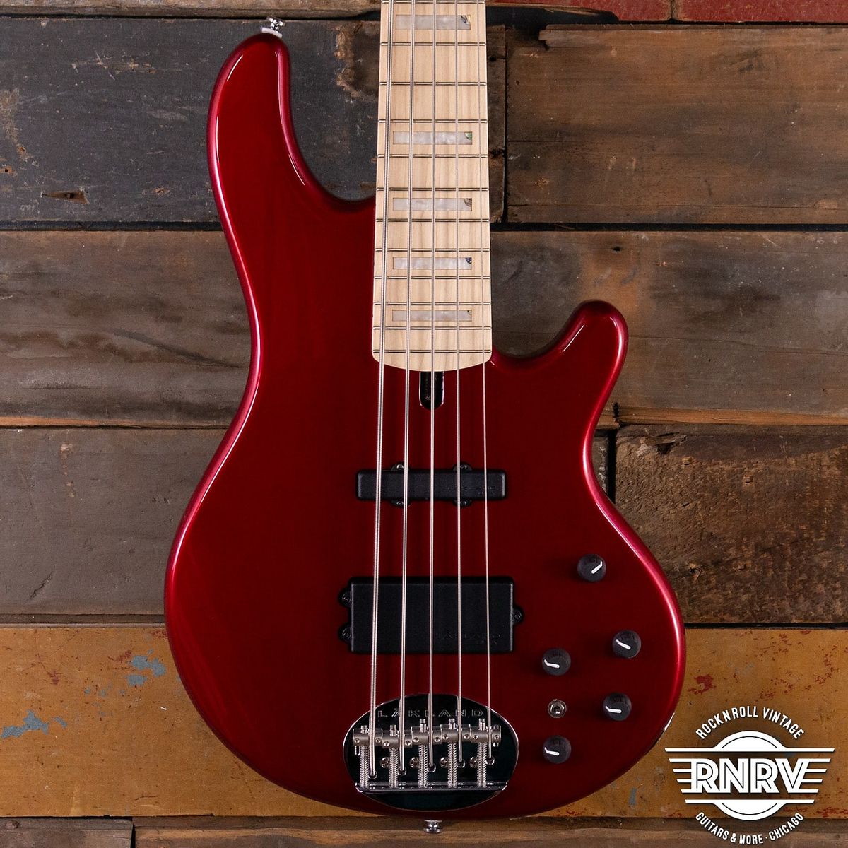 Lakland Skyline 55-02 Custom Candy Apple Red > Guitars Bass | Rock n ...