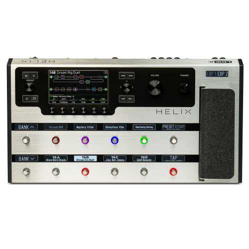 LINE 6 Helix Floor Limited Edition Platinum Amp and Effects Processor ...