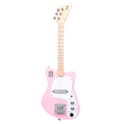 Loog Mini Electric 3-String Pink Pink Pink > Guitars Electric Solid ...