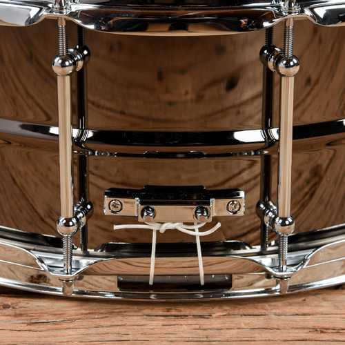 Ludwig 6.5x14 Black Magic Snare Drum w/Tube Lugs 6.5x14 Black Magic ...
