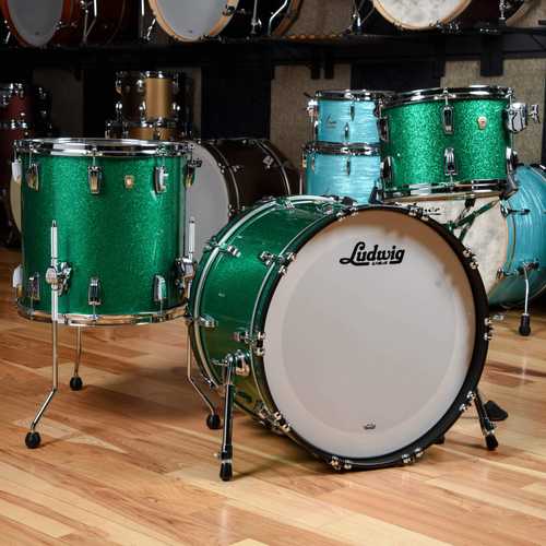 Ludwig Classic Green Green Sparkle Color_Aged Onyx : L84233AXAOWC Color ...