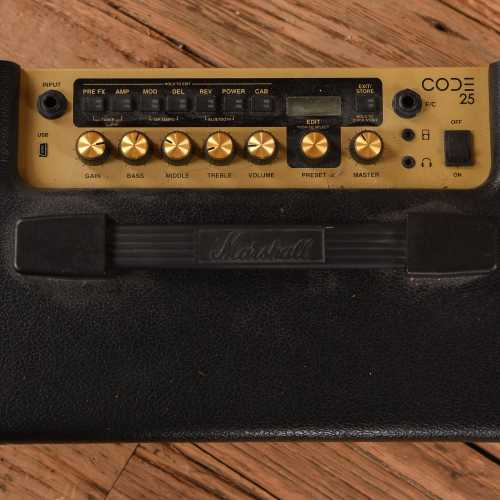 Marshall Code 25 25-Watt Modeling Combo Amp Code 25 25-Watt Modeling ...