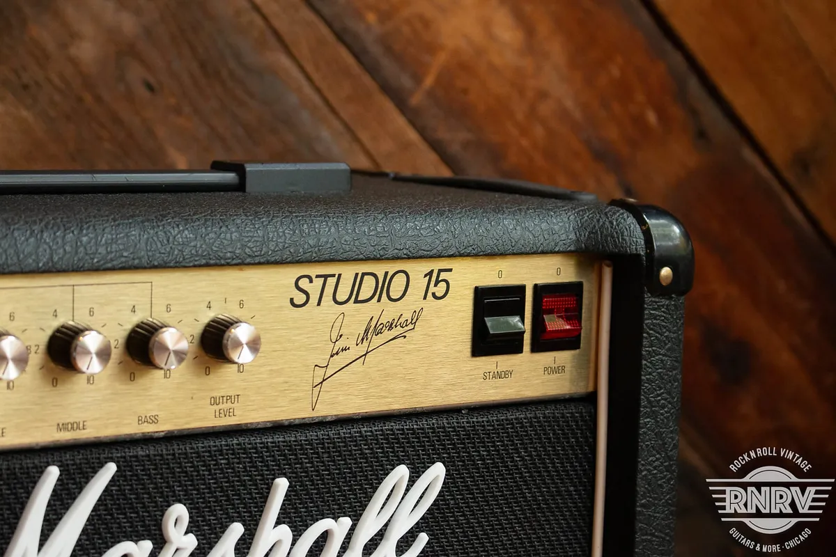 Marshall Model 4001 Studio 15 Black > Amps & Preamps | Rock n Roll ...