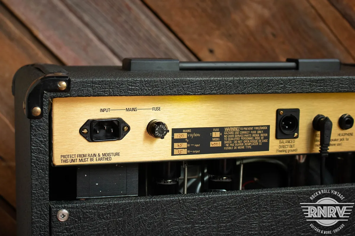Marshall Model 4001 Studio 15 Black > Amps & Preamps | Rock n Roll ...