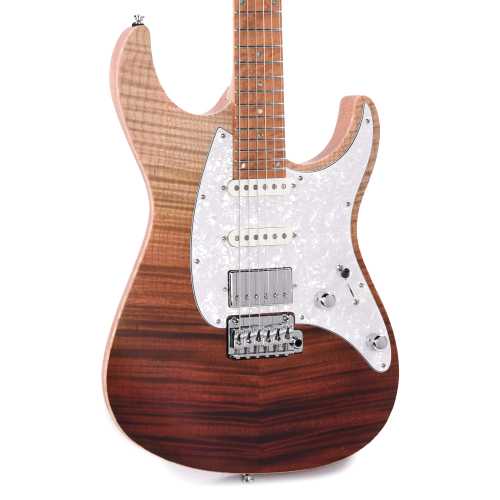 Mayones Aquila Elite 6 Flamed Sunburst Custom Honey Fade > Guitars ...