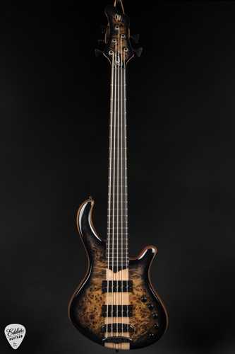 Mayones Patriot 5 - Trans Natural Black Gloss > Guitars Bass | Eddie's ...