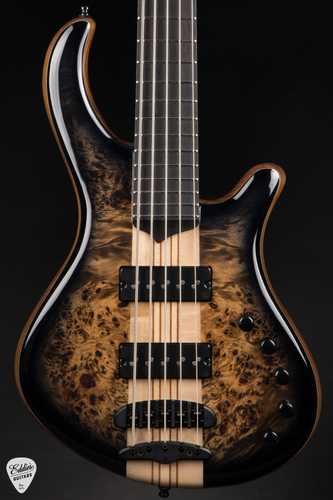 Mayones Patriot 5 - Trans Natural Black Gloss > Guitars Bass | Eddie's ...