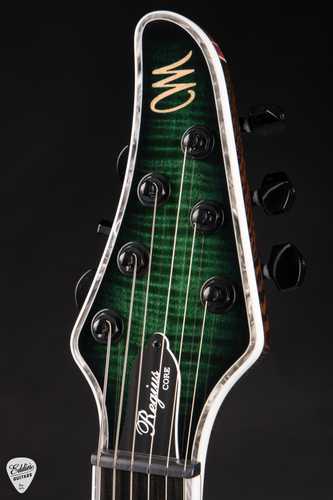 Mayones Regius Core V24 6 - Transparent Dirty Green Bur > Guitars ...