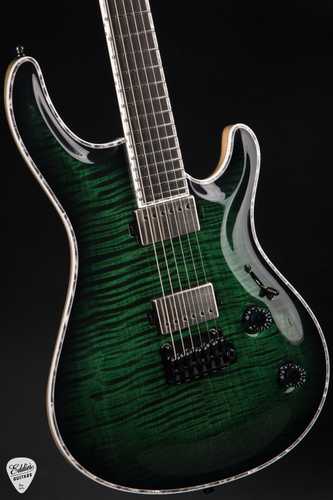 Mayones Regius Core V24 6 - Transparent Dirty Green Bur > Guitars ...