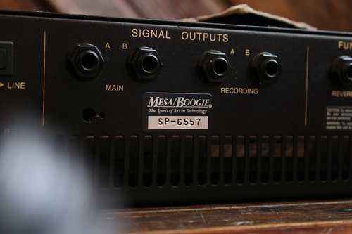 Mesa Boogie 1990s Preamp Studio > Accessories | Rock n Roll Vintage Guitars