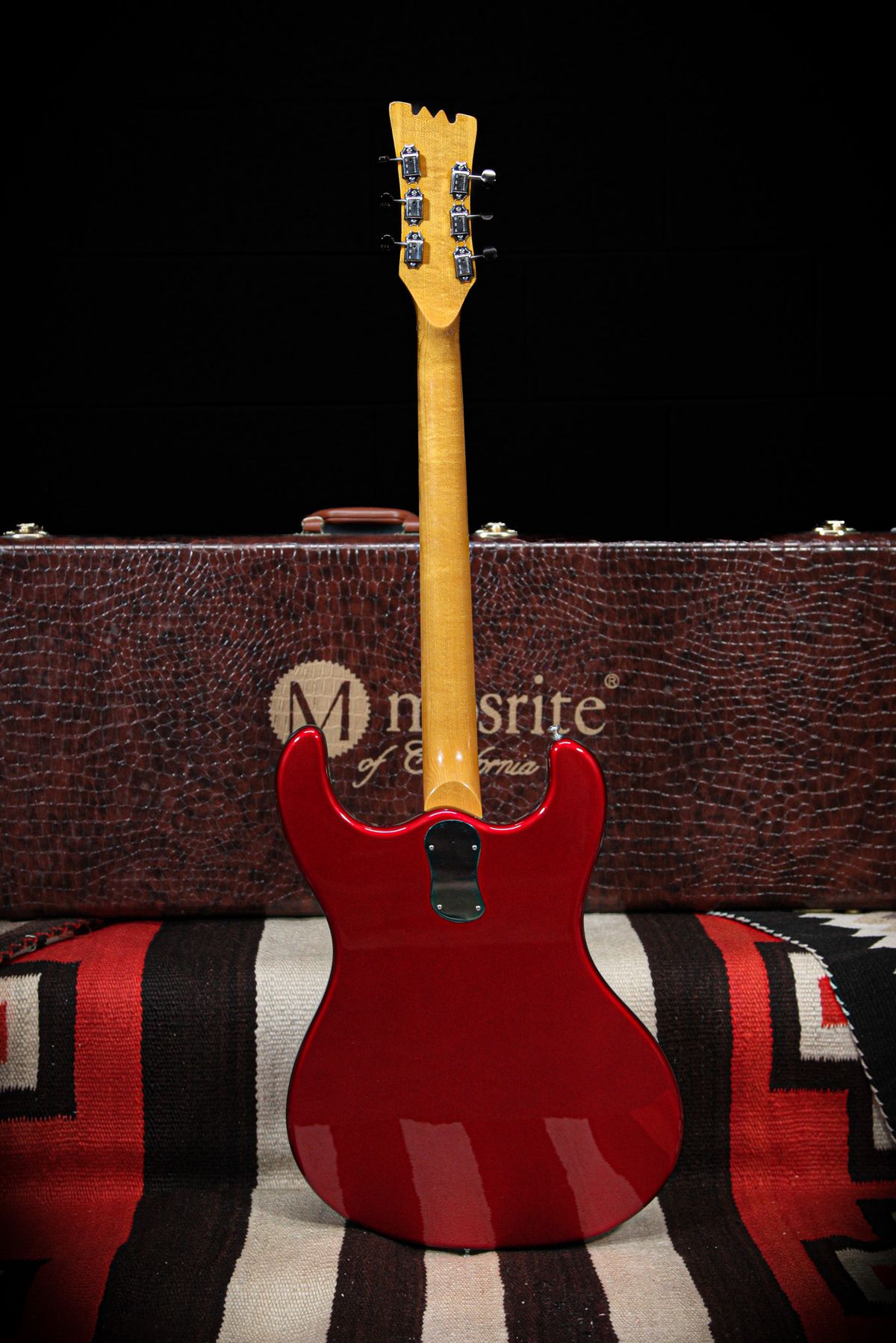 Mosrite '64 Reissue Type II Candy Apple Red > Guitars Electric Solid ...