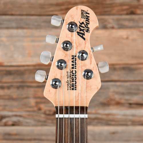 Music Man Axis Super Sport Axis Super Sport Blue Yucatan Blue Flame ...