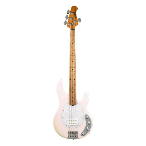 Music Man StingRay Pink Dazzler > Guitars Bass | Chicago Music Exchange