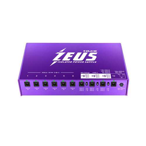 NUX Zeus Advanced Isolated Power Supply > Accessories | Bananas At ...