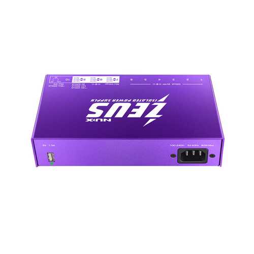 NUX Zeus Advanced Isolated Power Supply > Accessories | Bananas At ...